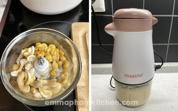 Sốt hummus hạt điều - Emma Phạm Kitchen