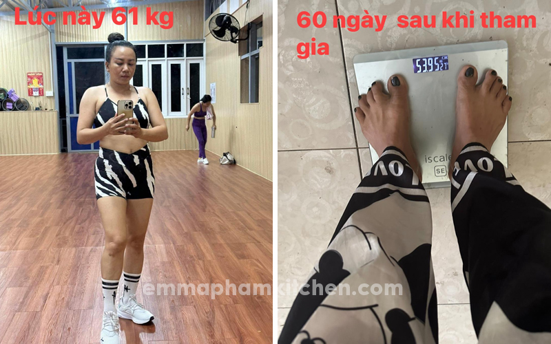 Giảm 7kg sau 60 ngày eat clean - Emma Phạm Kitchen